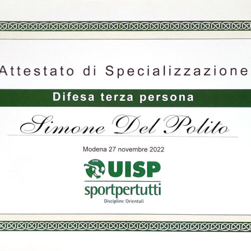 Simone Del Polito – Sistema Autodifesa Militare